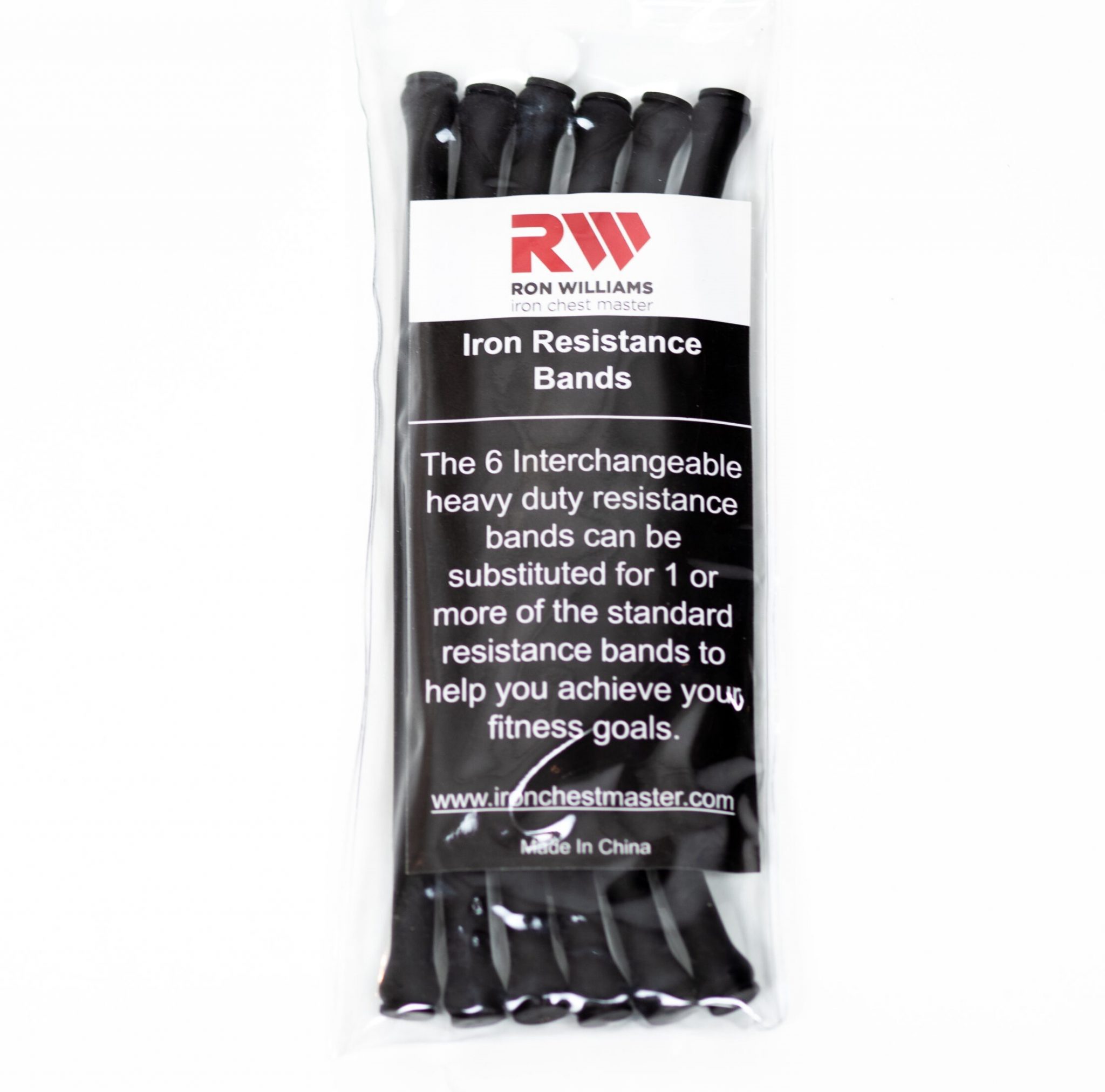Iron Chest Master® Replacement Iron Resistance Bands – Ron Williams ...